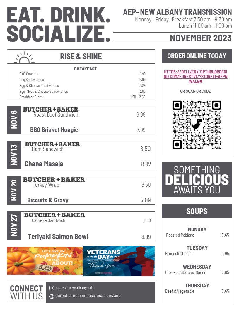 aep Menu